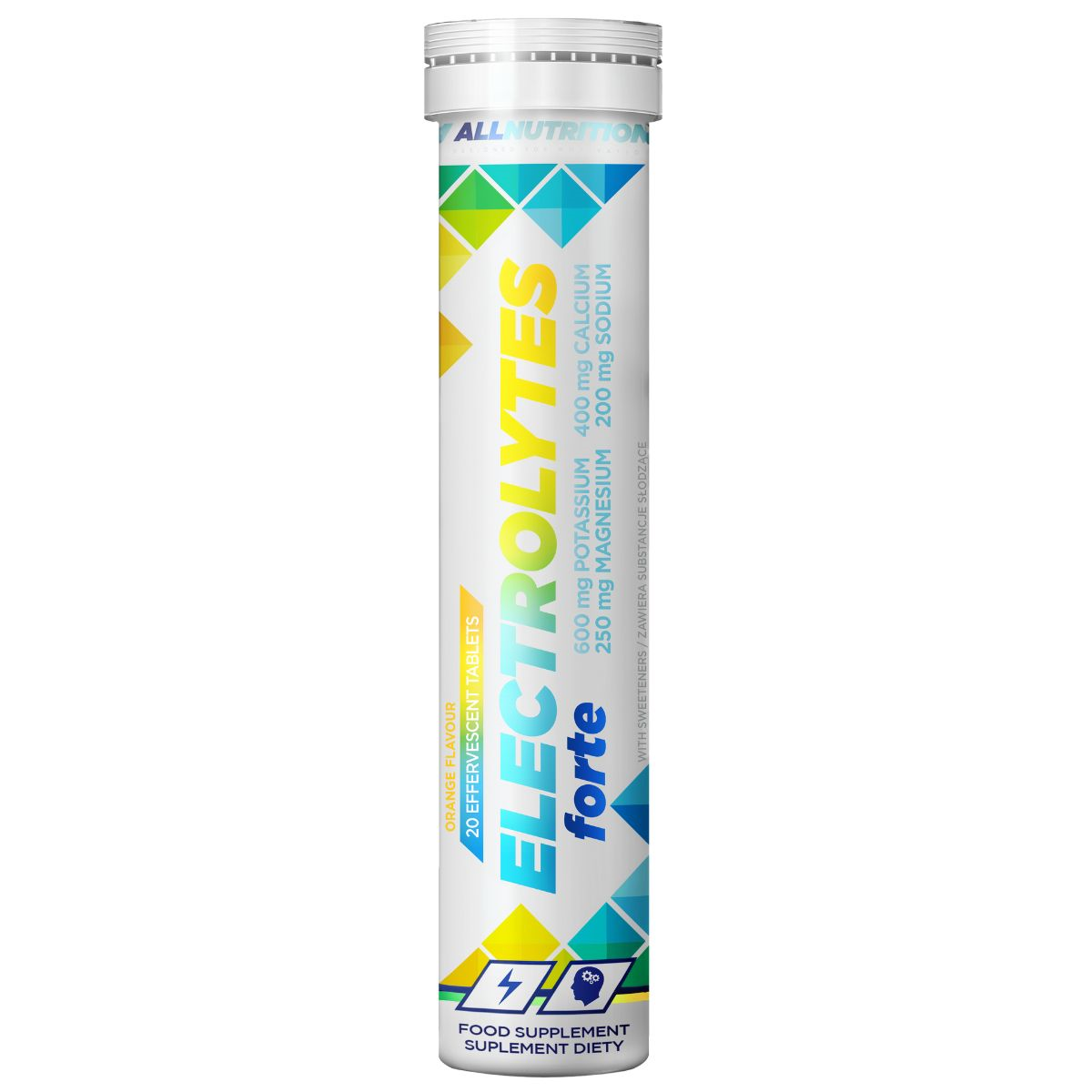 4 x Elektrolyty Forte 20 tablet 20 tablet - ALLNUTRITION • 149 Kč ...